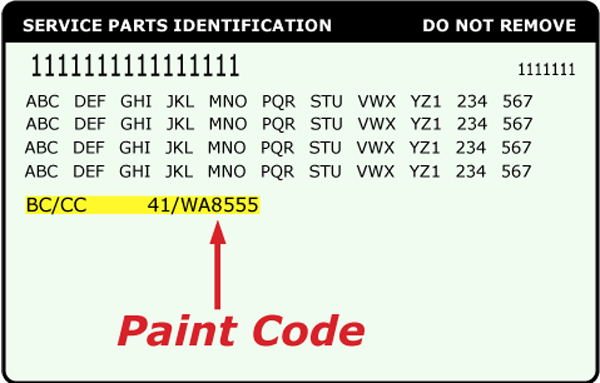 Toyota Tacoma Paint Code Guide