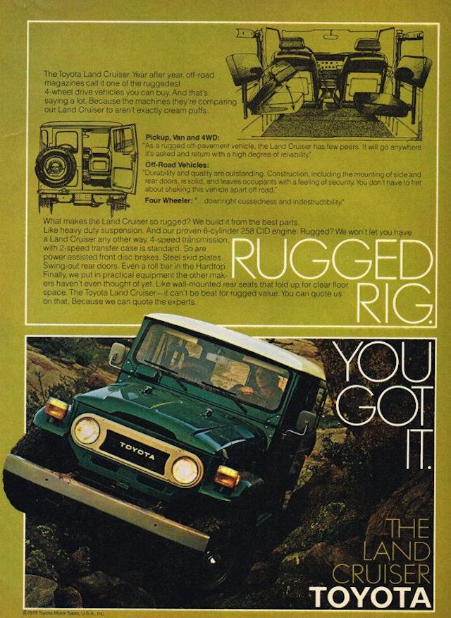 10 Genius Retro Ads That Will Make You Want to Buy a Land Cruiser Right ...