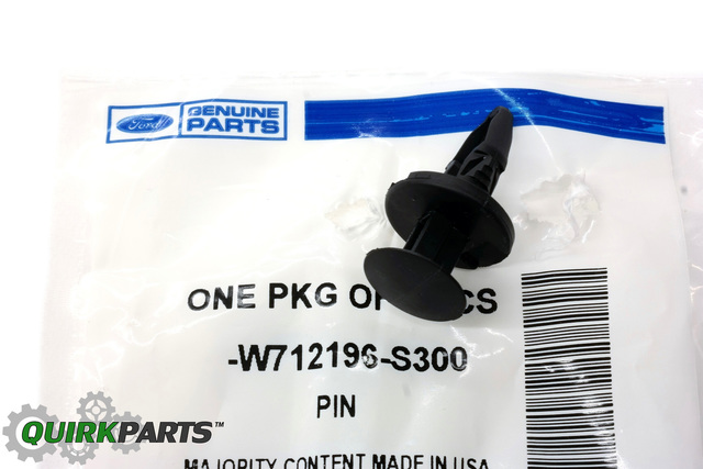 Ford Lincoln Mercury 8.5MM Fender Liner Cowl Vent Push Pin Retainer ...