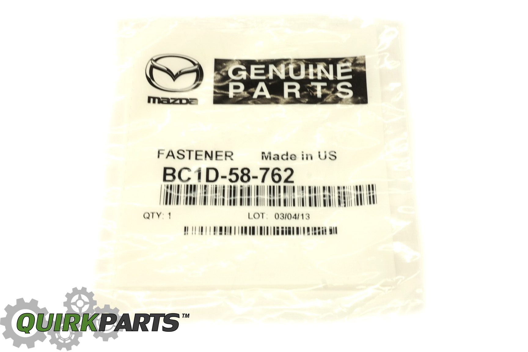 Door Weather-Strip Fastener - Mazda (BC1D-58-762) | QuickParts