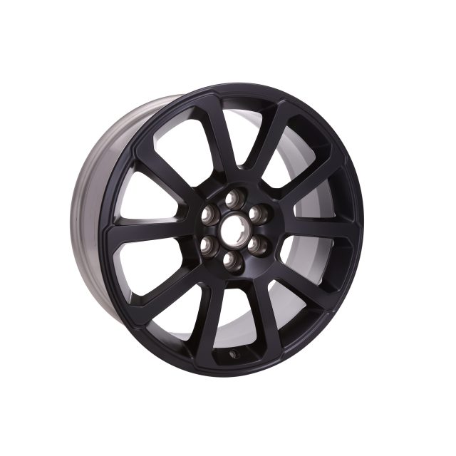 20x8.5-Inch Aluminum 5-Split-Spoke Wheel in Low Gloss Black - GM ...