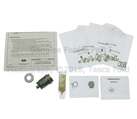 Lock Cylinder - Ford (DB5Z-5421990-A) | TascaParts.com